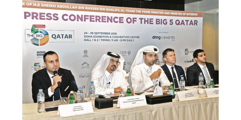 230 مشاركاً بمعرض THE BIG 5 QATAR